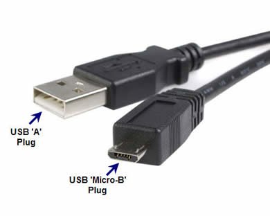 USB micro-B kabel til Guardian 2D/3D Stabilizer - Dataloggere fra Eagle ...