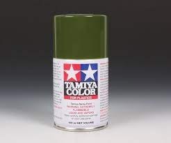 Tamiya TS-2 Dark Green (Flat) - Spraymaling fra TAMIYA - Modelhobby ...